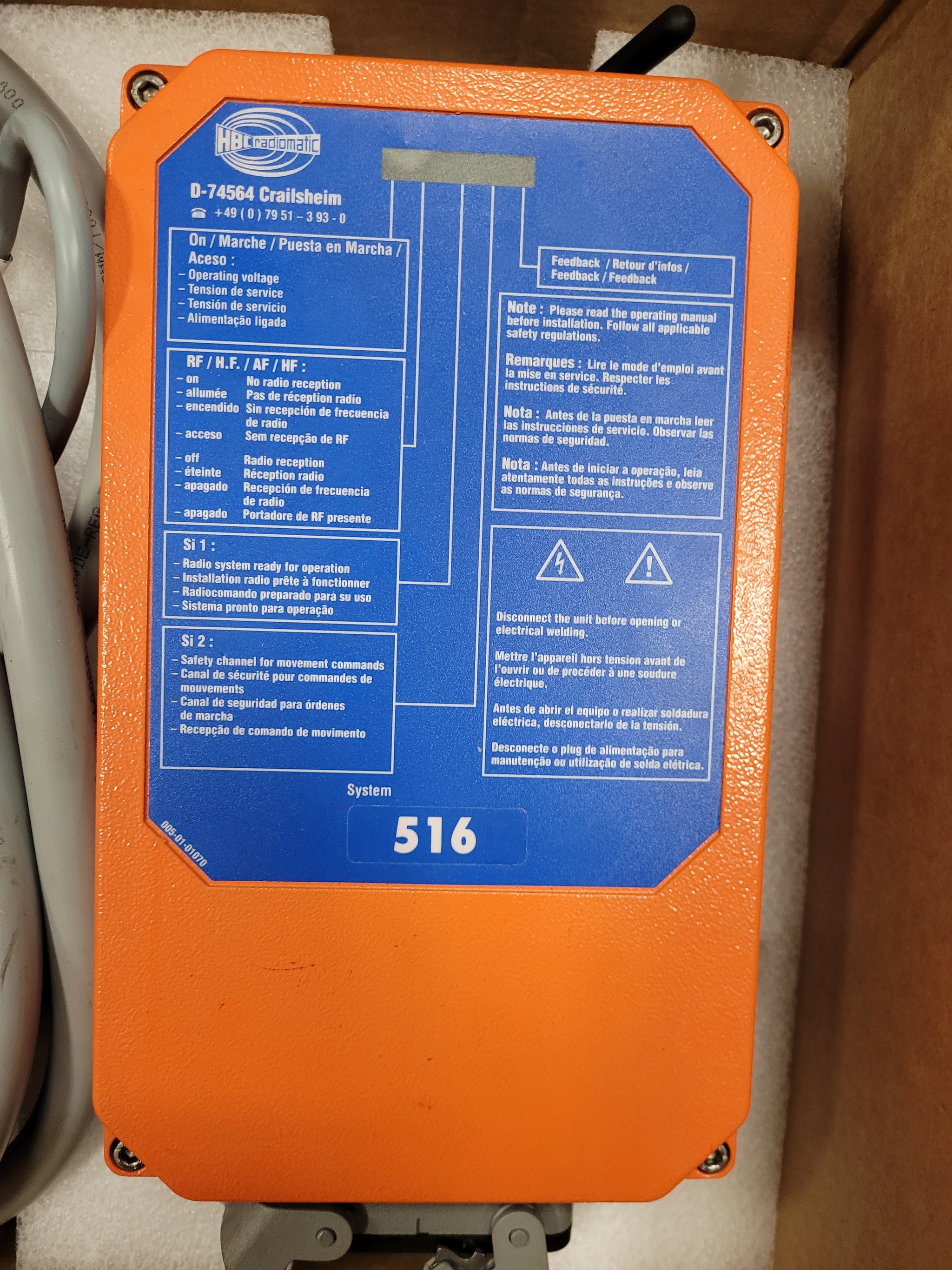 Electrolift Electric Wire Rope Hoist | 42-PL | 2 Ton Capacity – Bohl ...