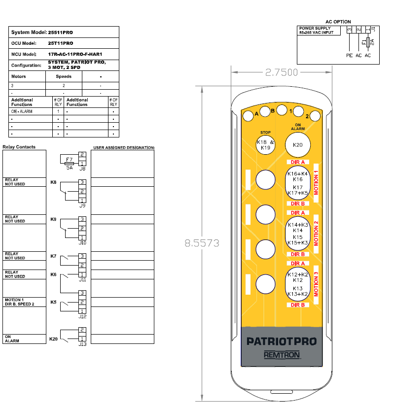 Remtron Patriot Pro Control System | 5 Pack – Bohl Crane Incorporated